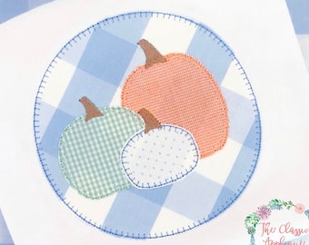 Halloween/fall Pumpkins Trio With and Without Bows Sketch Fill - Etsy