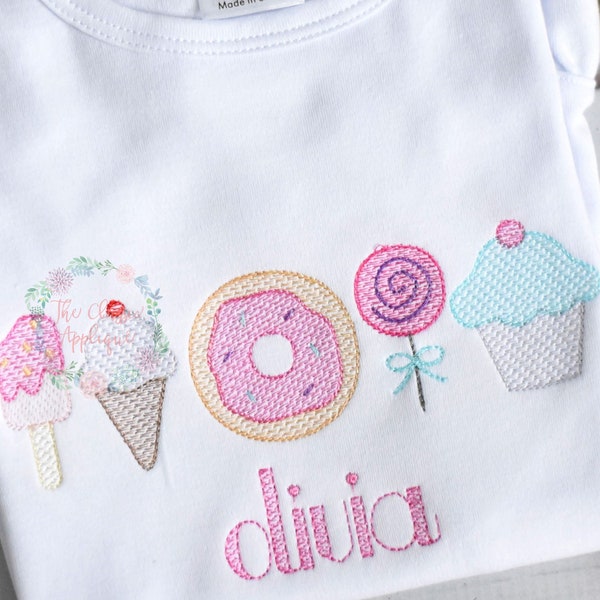 Lollipop Embroidery - Etsy