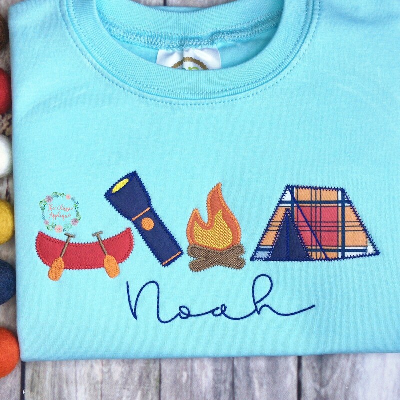 Embroidery Camping - Etsy