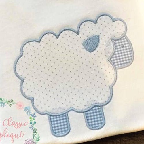 Lamb Sheep Mini Fill Stitch Machine Embroidery Design File - Etsy