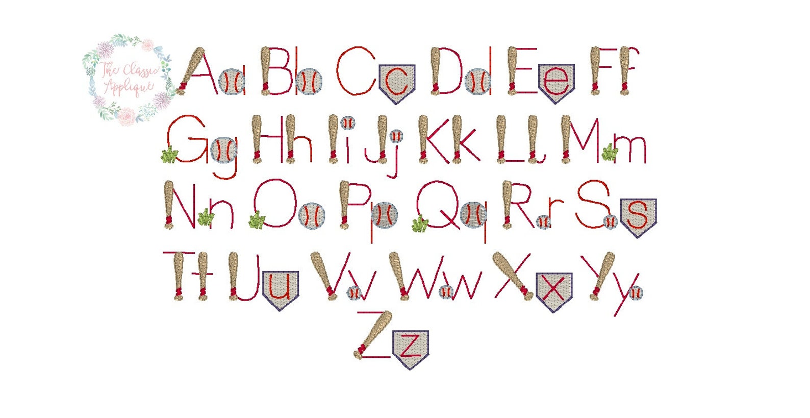 Play Ball Baseball Bat Baseball Font Machine Embroidery Deign - Etsy