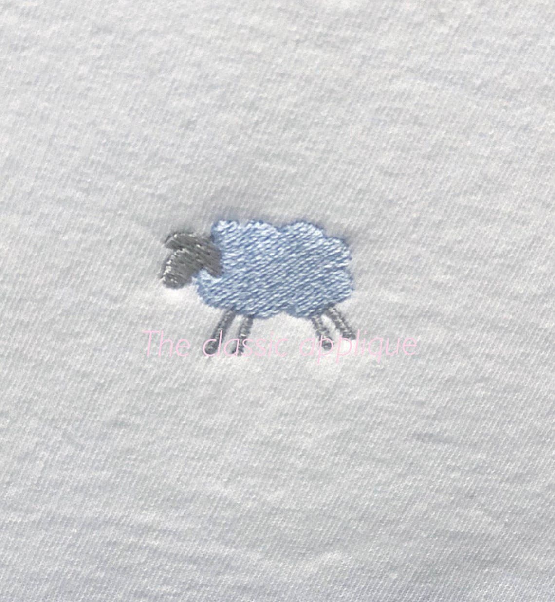 Mini Fill Stitch Lamb Sheep Embroidery Design File in 1 Inch | Etsy