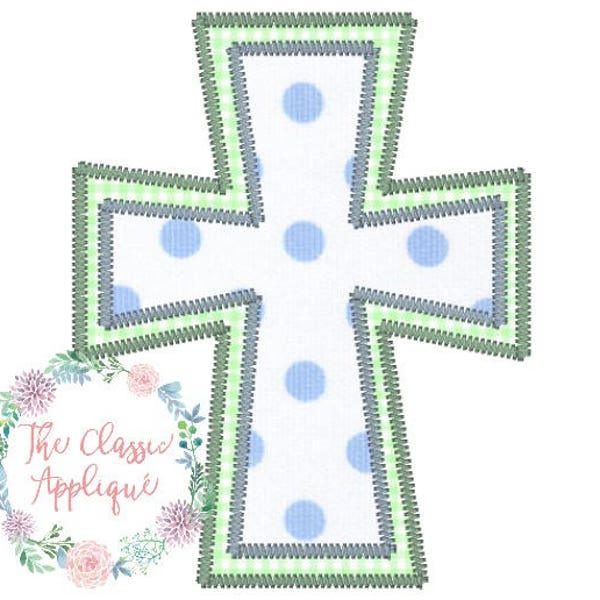 Cross Applique - Etsy
