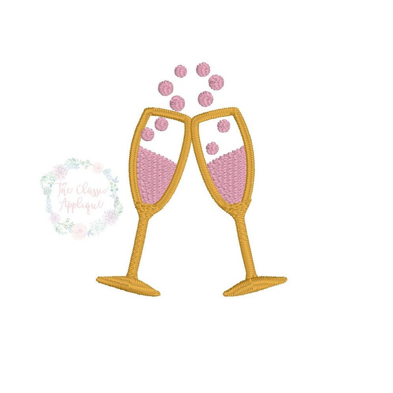 Tulip Champagne Glasses - Etsy