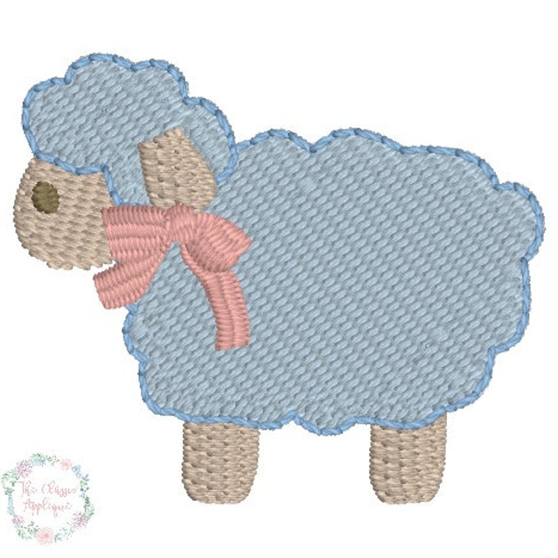 Lamb Embroidery - Etsy