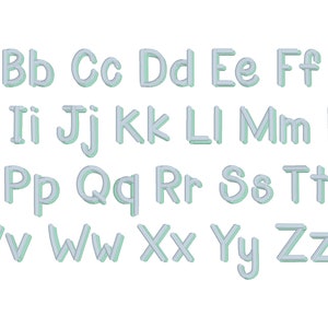 Better Together Print Shadow Satin Stitch Font Machine Embroidery ...