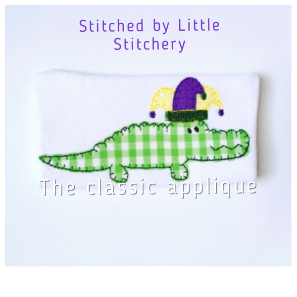 Alligator Applique - Etsy