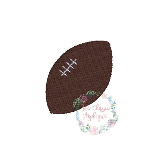Football Player Mini Fill Stitch Machine Embroidery Design - Etsy