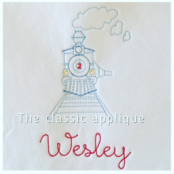 Thomas the Train Embroidery Design - Etsy