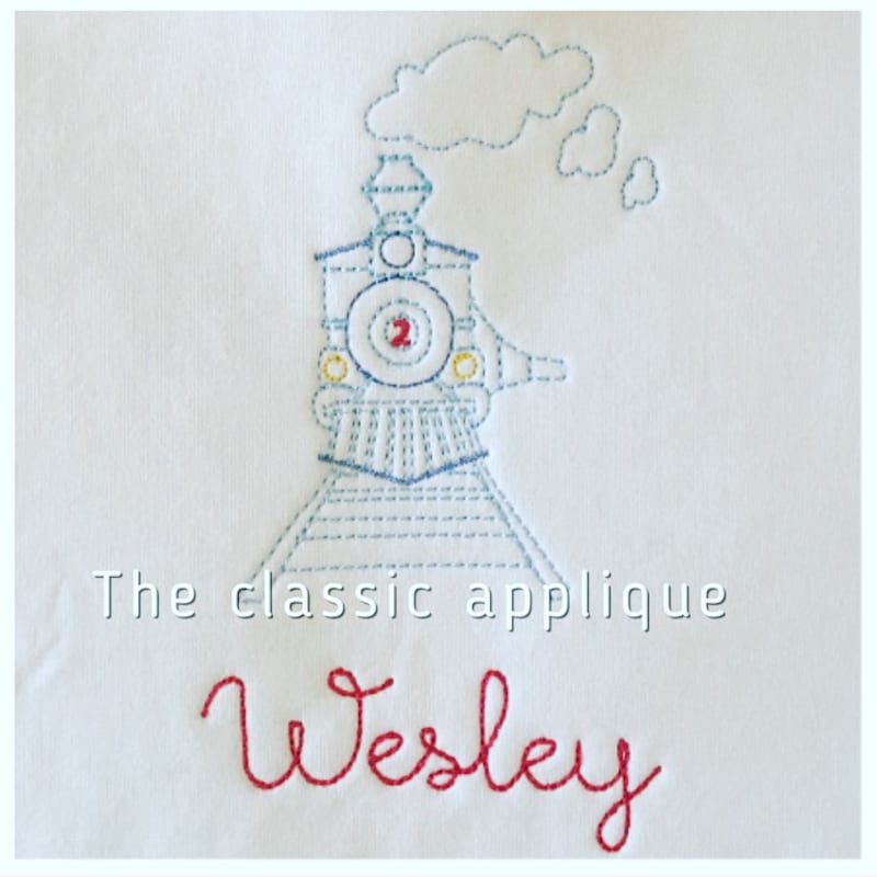 Thomas the Train Embroidery Design - Etsy