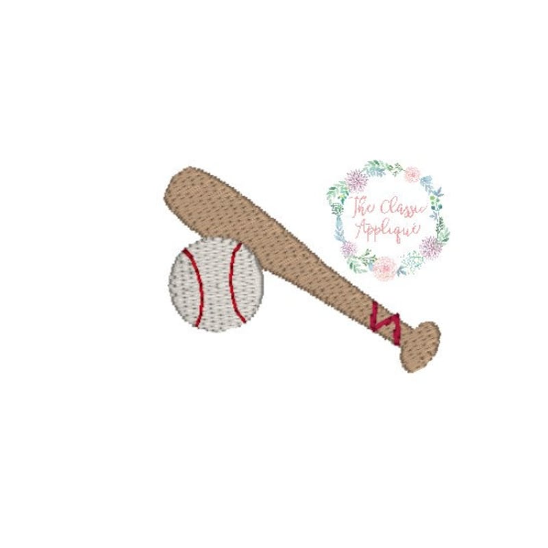 Baseball and Bat File - Etsy