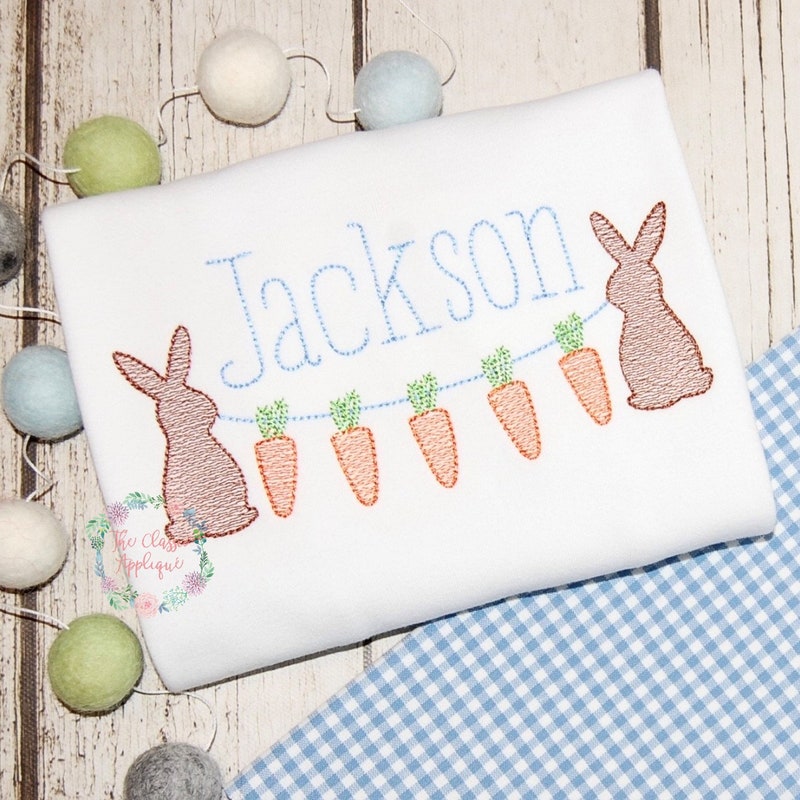 Bunny Stick and Stitch Kit - Etsy