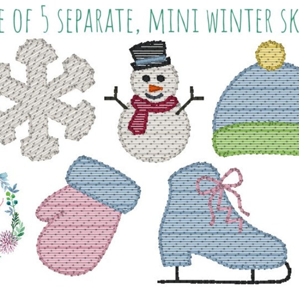 Mini Embroidery Designs - Etsy