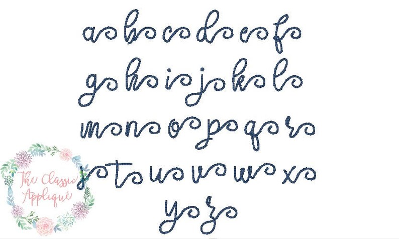 The Campbell Font in Bold Point Vintage Stitch, Quick Stitch ...