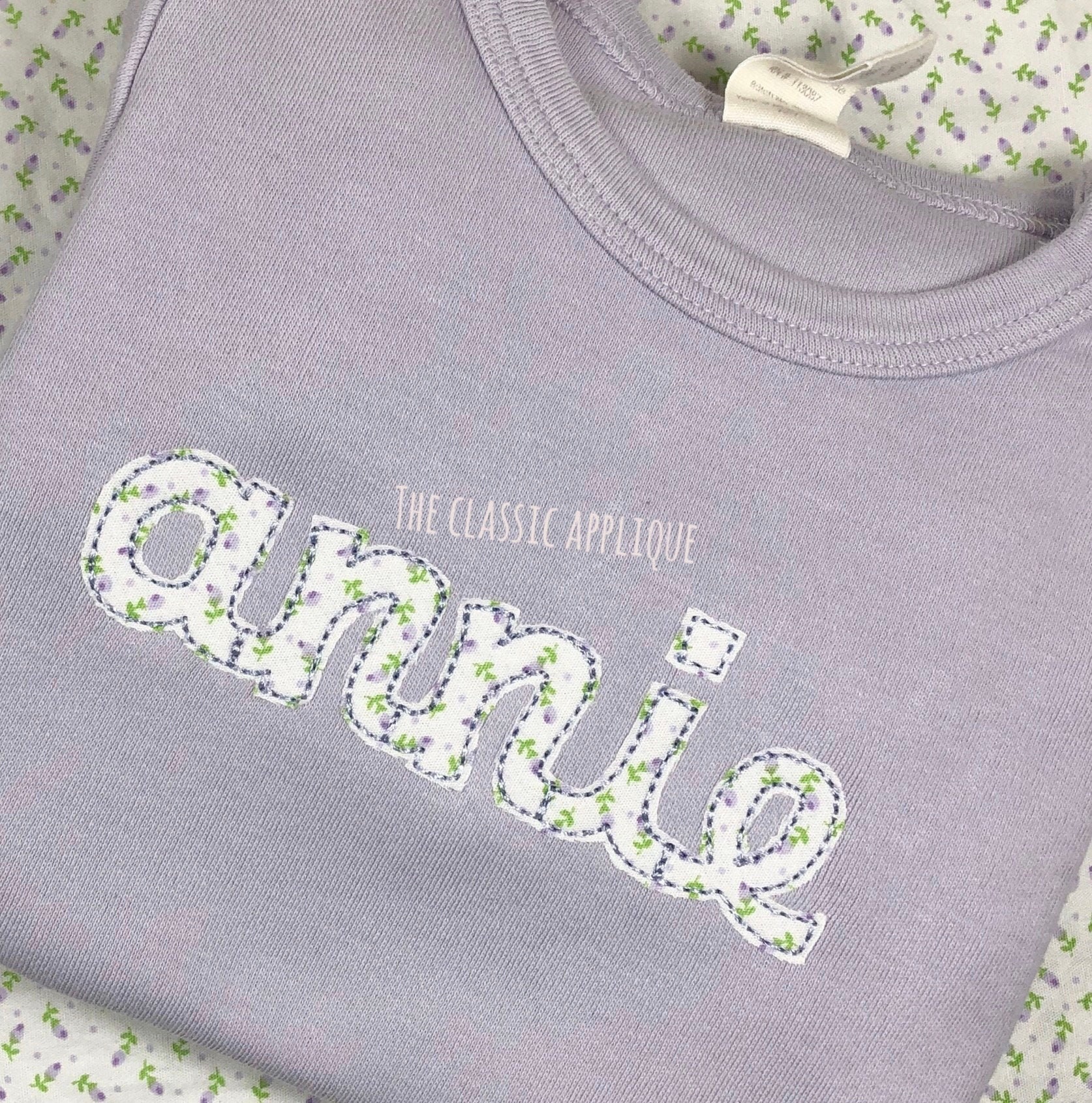 Emma Font Cursive Bean Stitch Applique Font Quick Stitch - Etsy UK