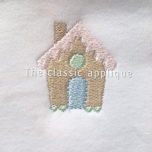 Gingerbread House Embroidery Design - Etsy