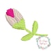 Single Rose or Rosebud Flower Mini Machine Embroidery Design File - Etsy
