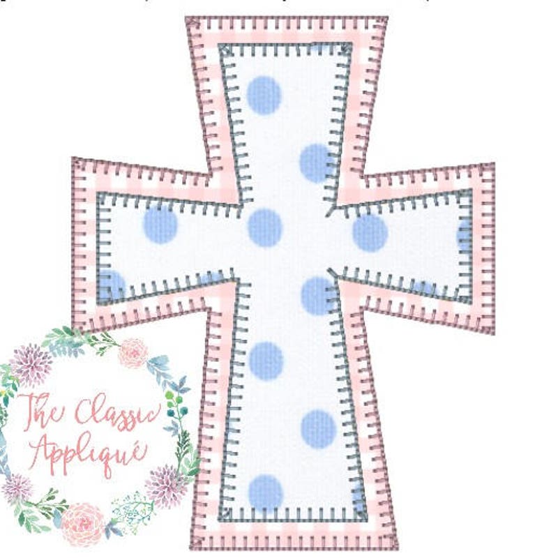 Cross Applique - Etsy
