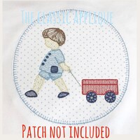 Boy Embroidery - Etsy