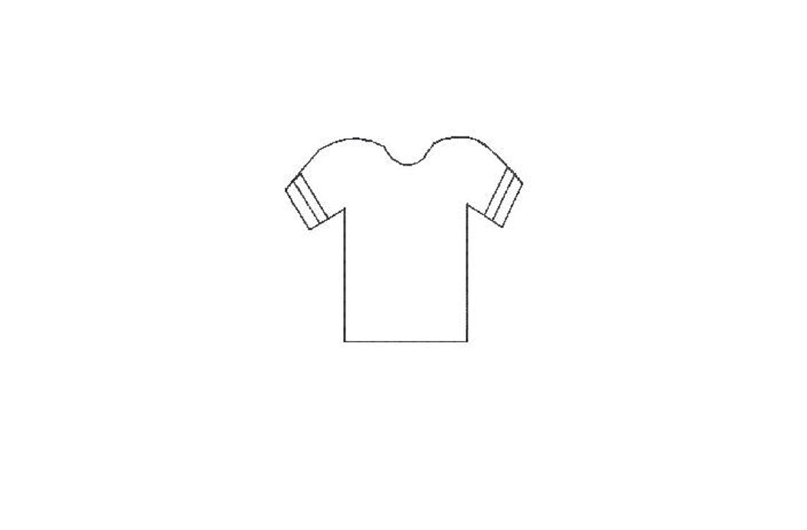 Mini Football Jersey Vintage Quick Bean Stitch Design File for ...