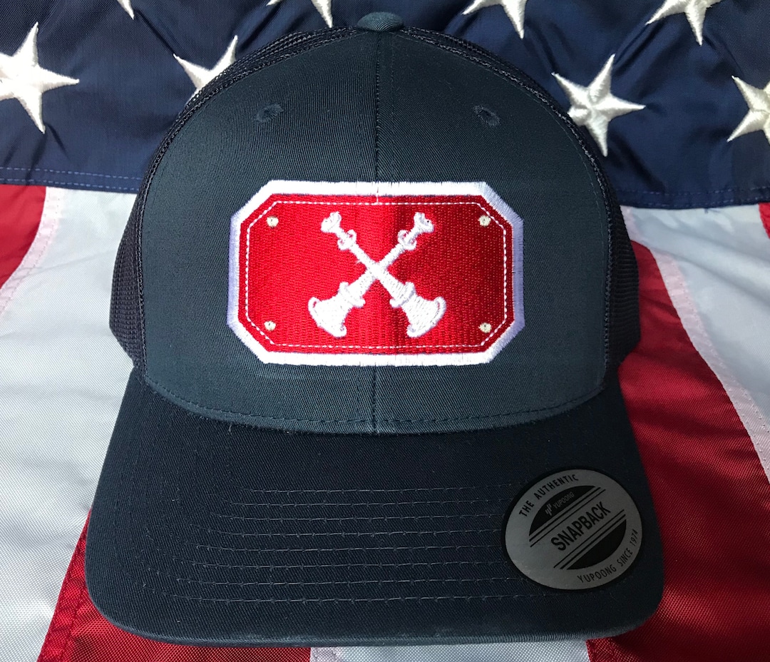 Free Personalization, Crossed Bugles Passport Red Shield Fire Fighter ...