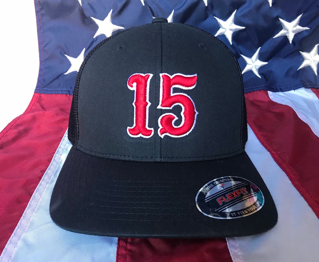 Free Personalization 3D Number Puffed Numbers Embroidered Hat, Fire ...