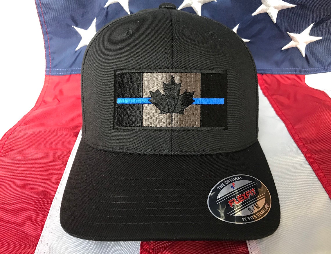Free Personalization Thin Blue Line Police Officer Canadian - Etsy