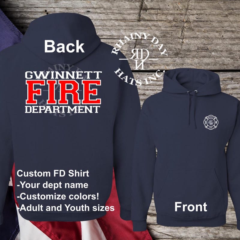 Fire Dept Jacket Custom - Etsy