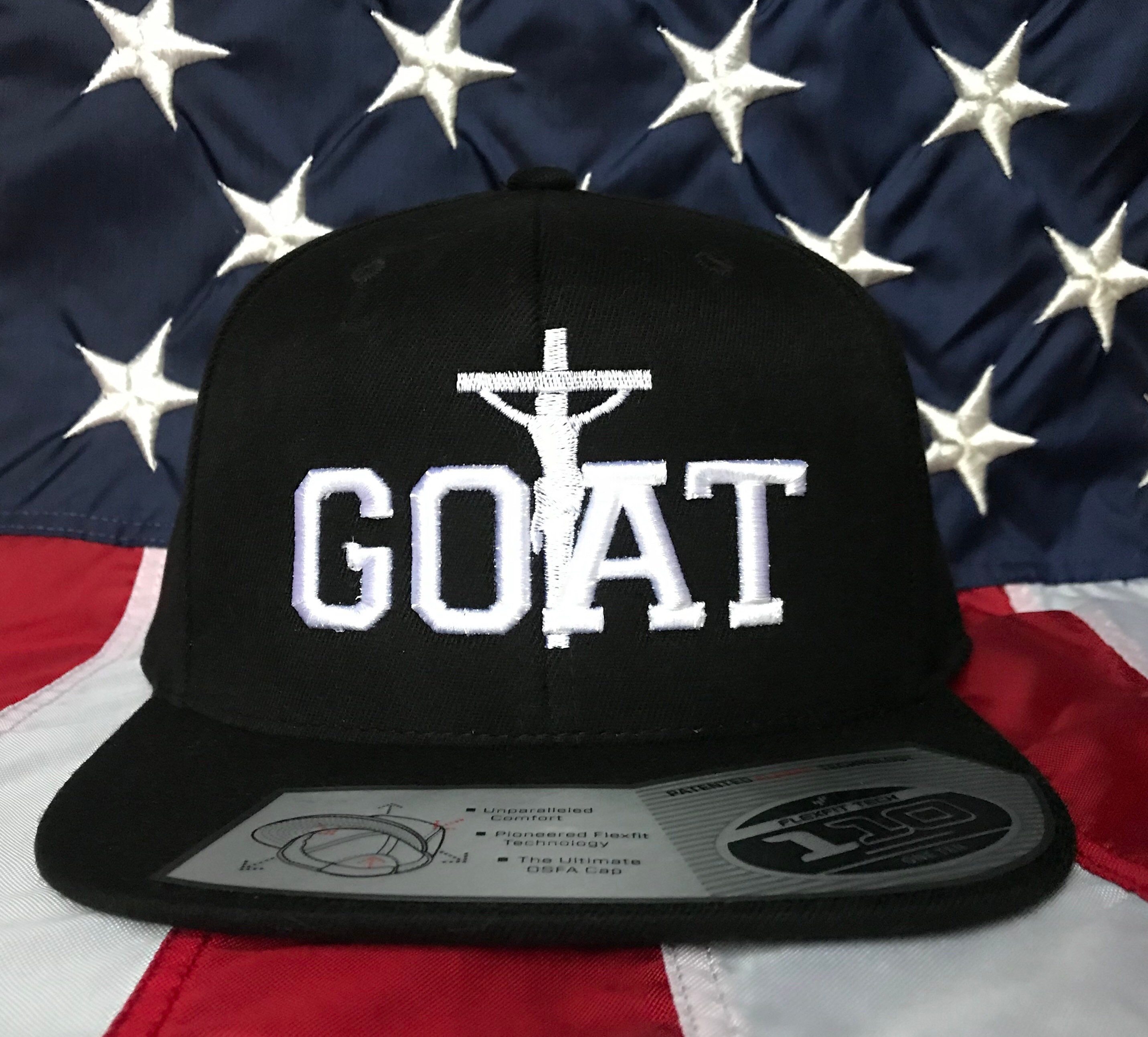 GOAT Jesus is the greatest of all time 3D embroidered hat, mens ...