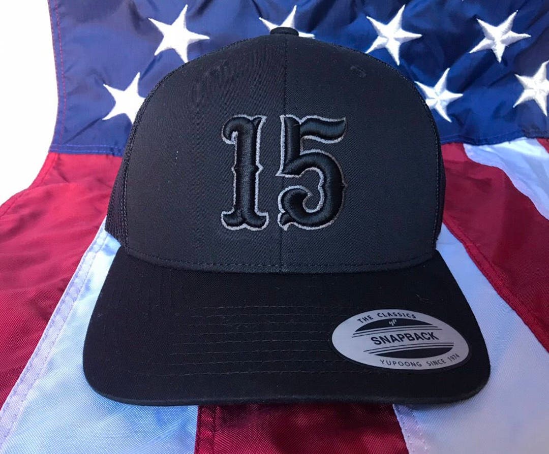 Free Personalization, 3D Numbers Puffed Out Numbers Hat, Firefighter ...