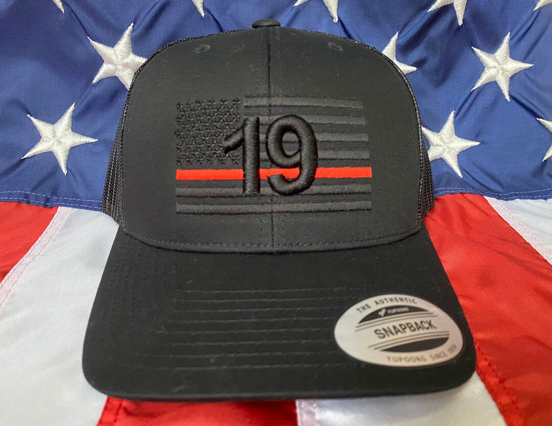 Free Personalization Thin Red Line Hat Station Fire Fighter - Etsy