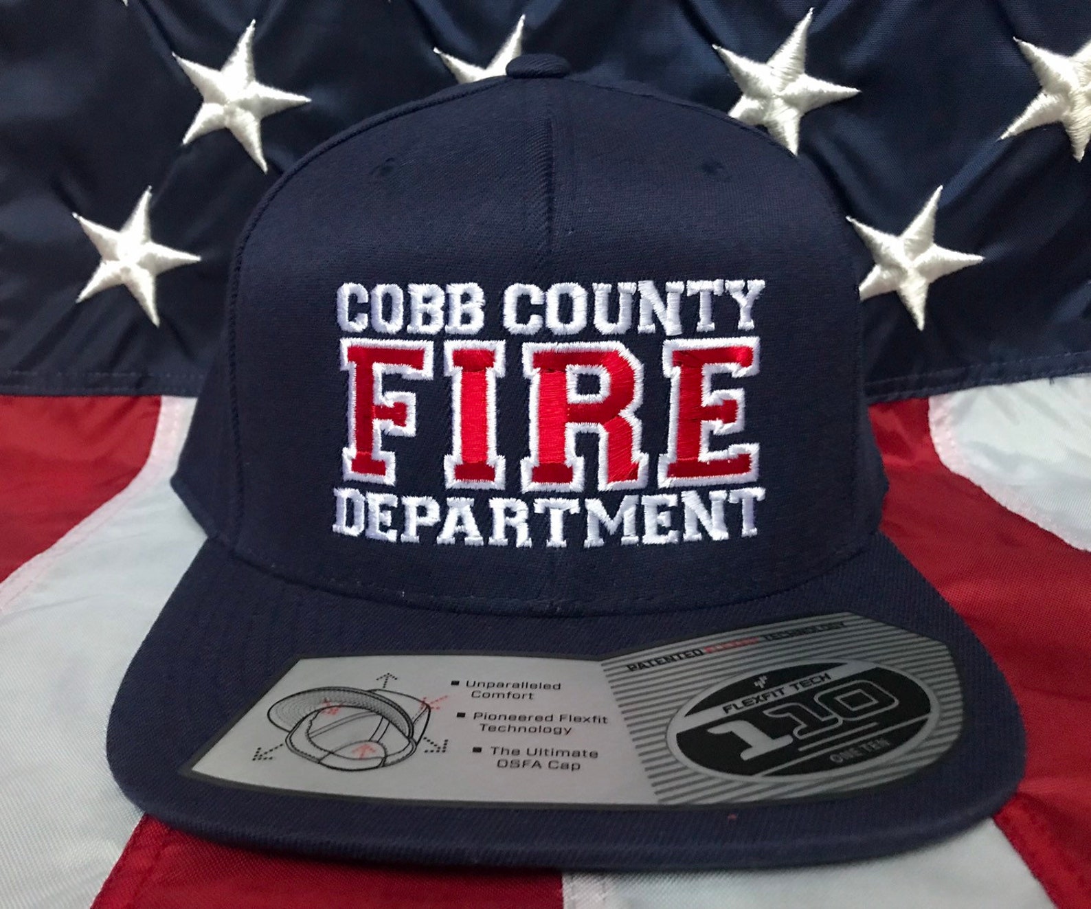 Free Personalization Custom Fire Department Embroidered Hat - Etsy