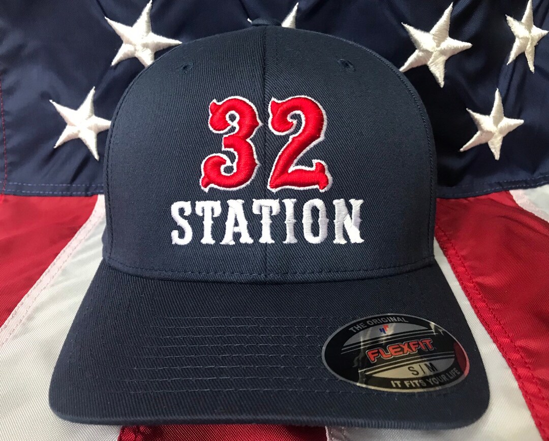 Free Personalization Any 3D Numbers Firefighter Station Hat ...