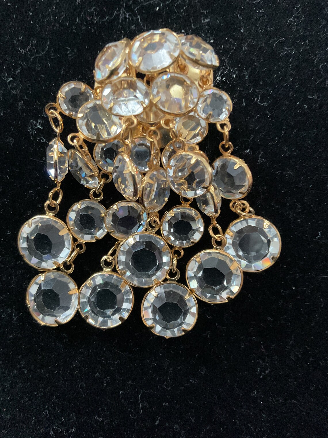 Very Sparkly Small Dangling Pin - Etsy