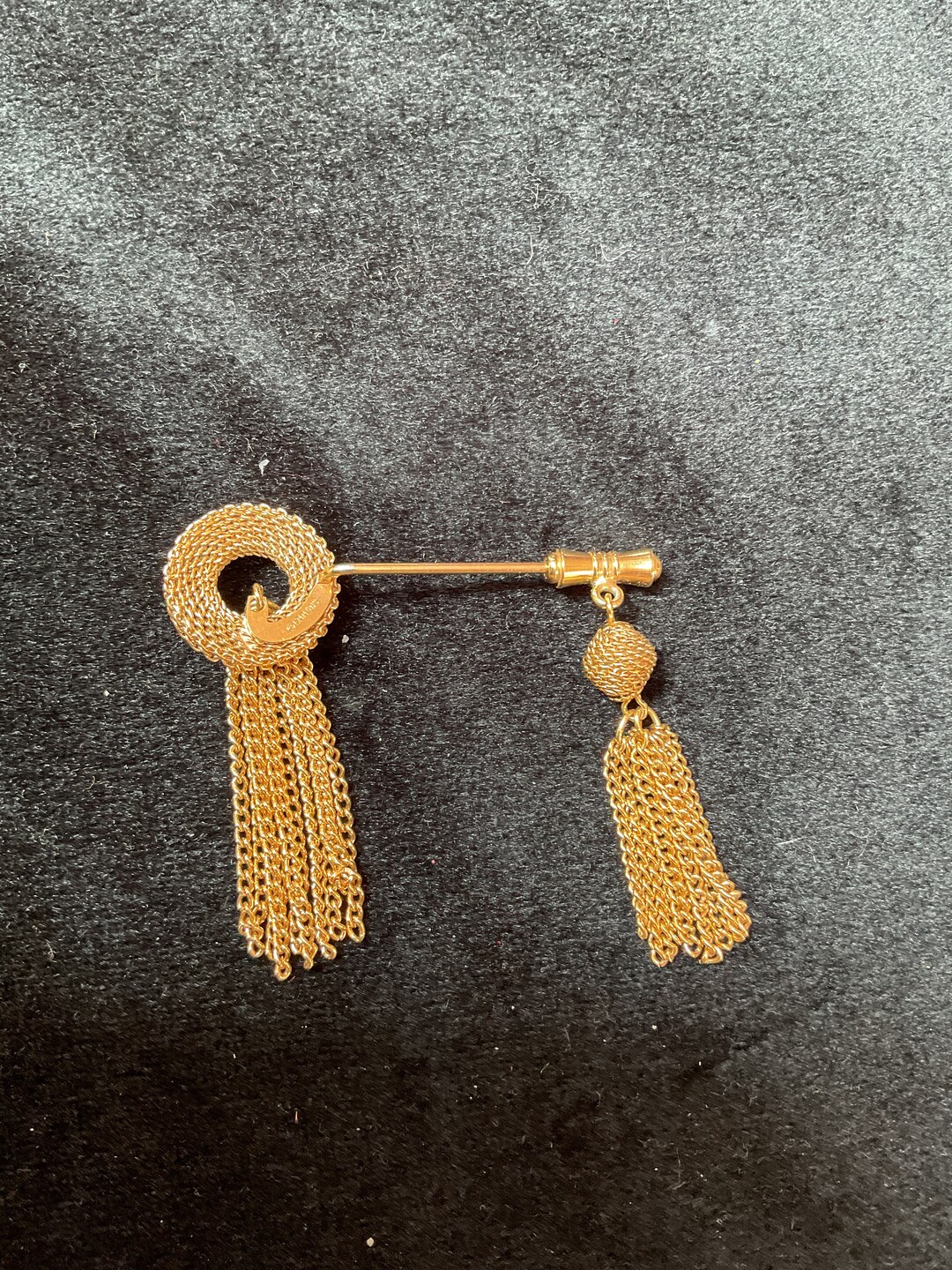 Unique Pin Signed Emmons Gold in Color - Etsy