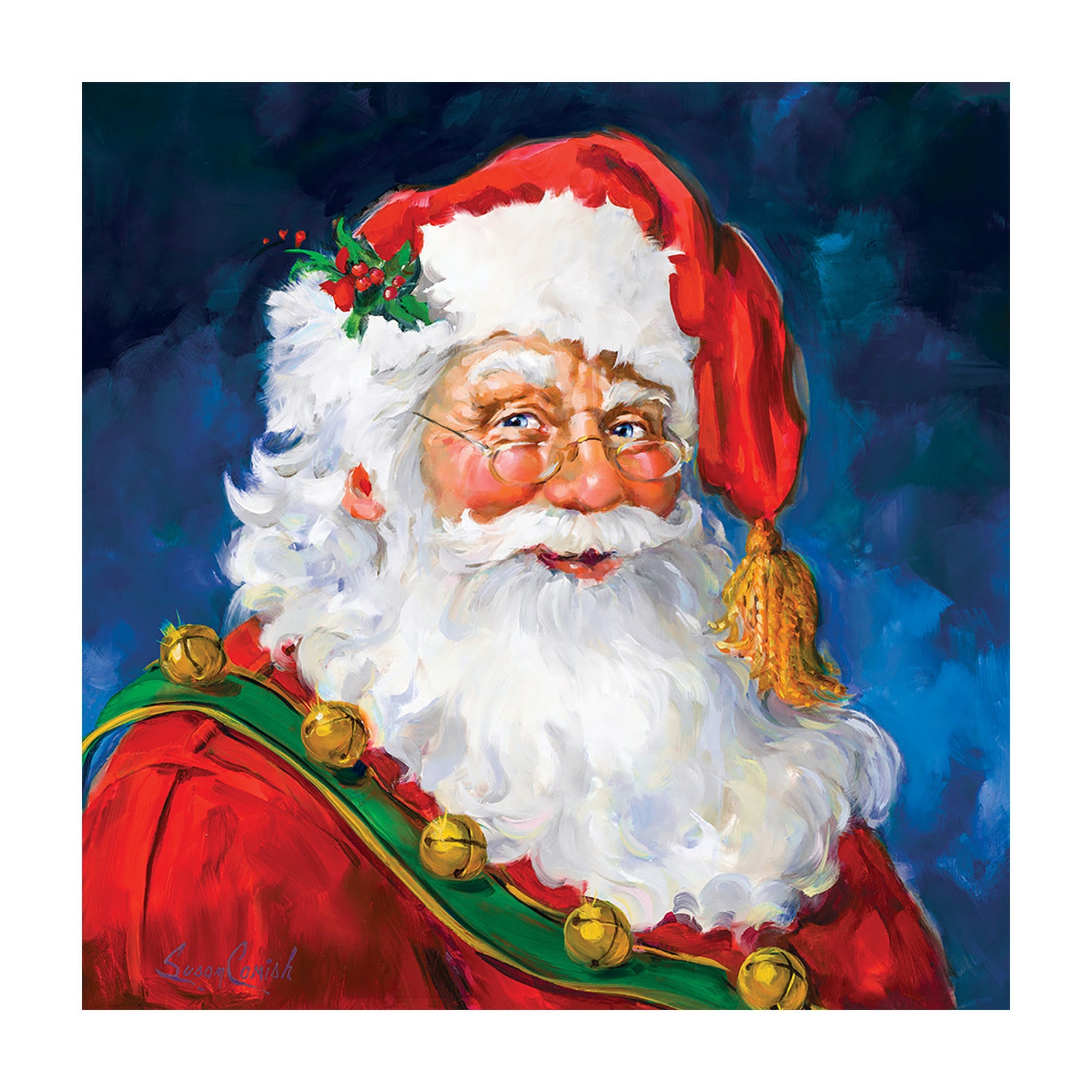 Jolly Ole St. Nick by Susan Comish - Etsy