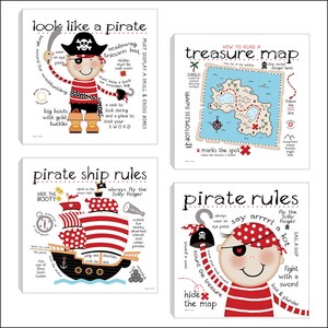 It's A Pirates Life 4 Set by Stephanie Marrott - Etsy