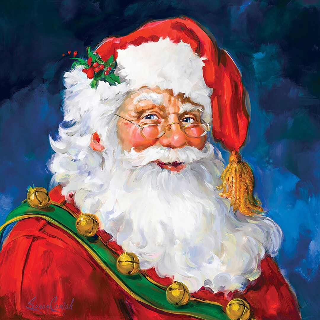 Jolly Ole St. Nick by Susan Comish - Etsy