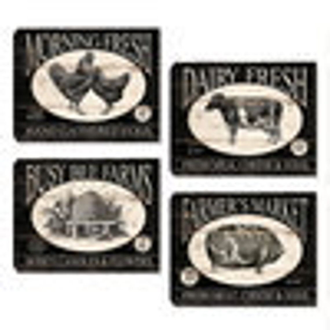 On the Farm 4 Set by Stephanie Marrott - Etsy