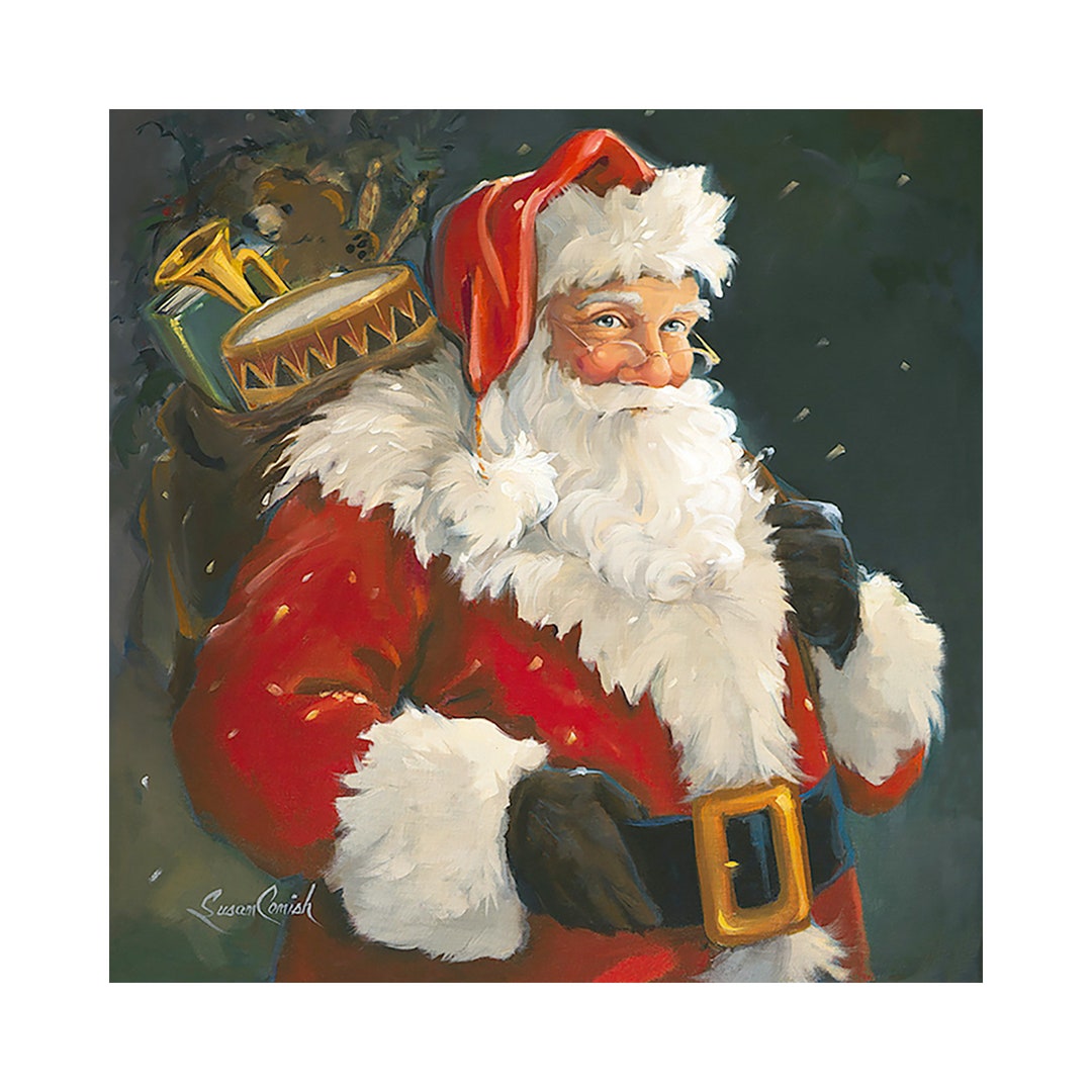 Kris Kringle by Susan Comish - Etsy