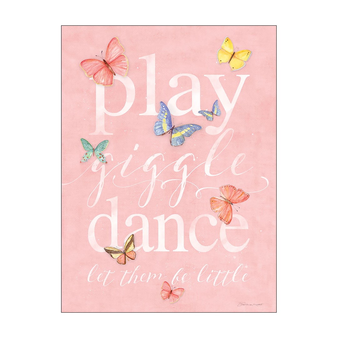 Play Giggle Dance Let Them Be Little Art by Stephanie Marrott - Etsy.de