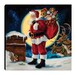Moonlit Santa by Susan Comish - Etsy