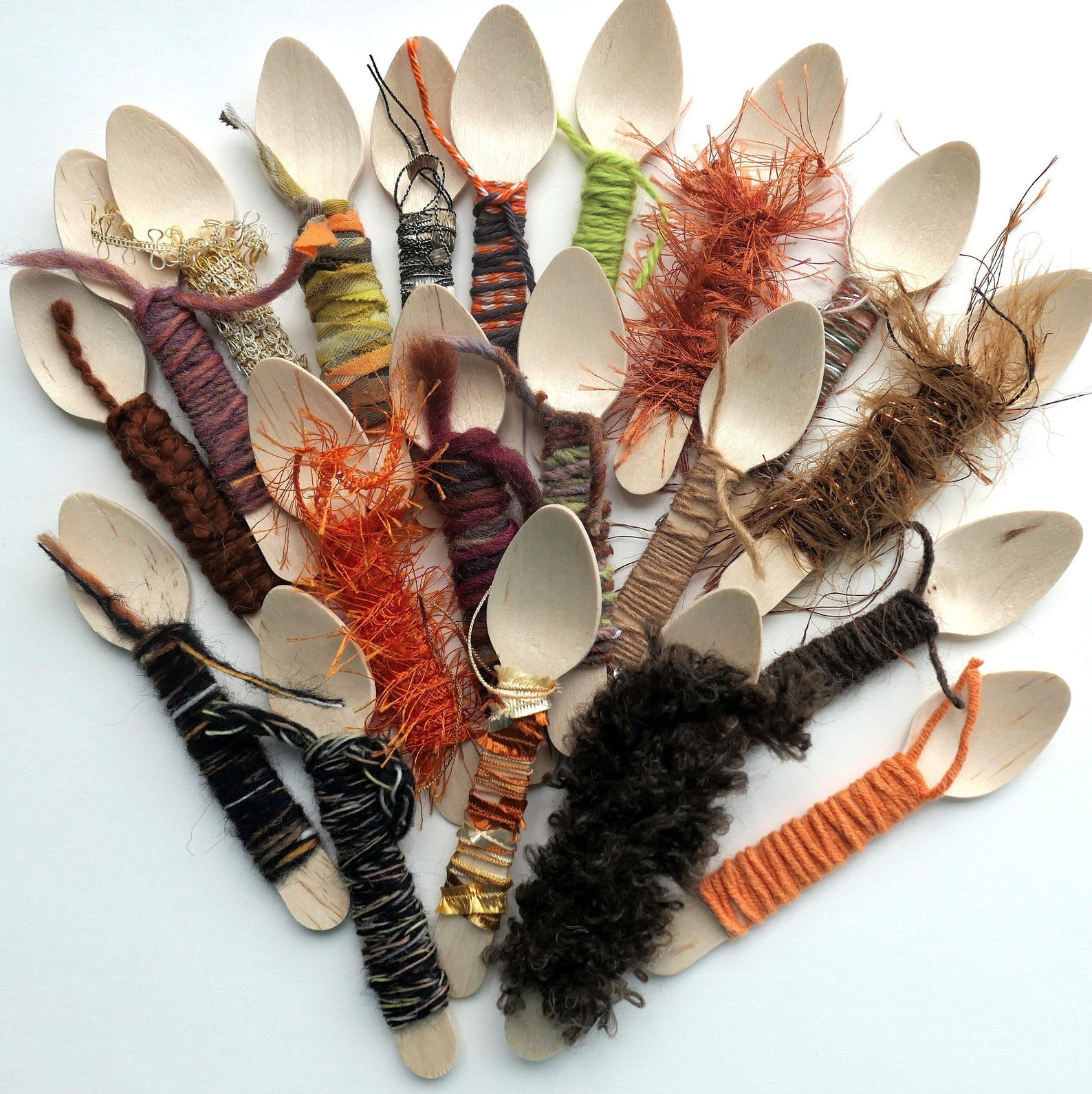 Mini Yarn Bundle. Spoonfuls of Autumn / Fall Threads in Packs | Etsy