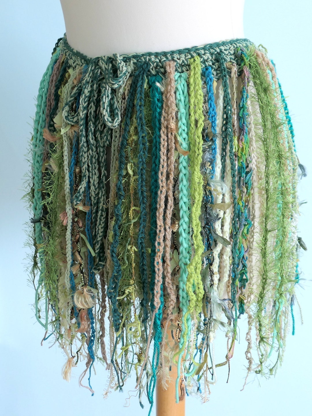 Festival Clothing, Boho, Gypsy, Elf, Pixie, Fairy Skirt. Woodland Pixie ...