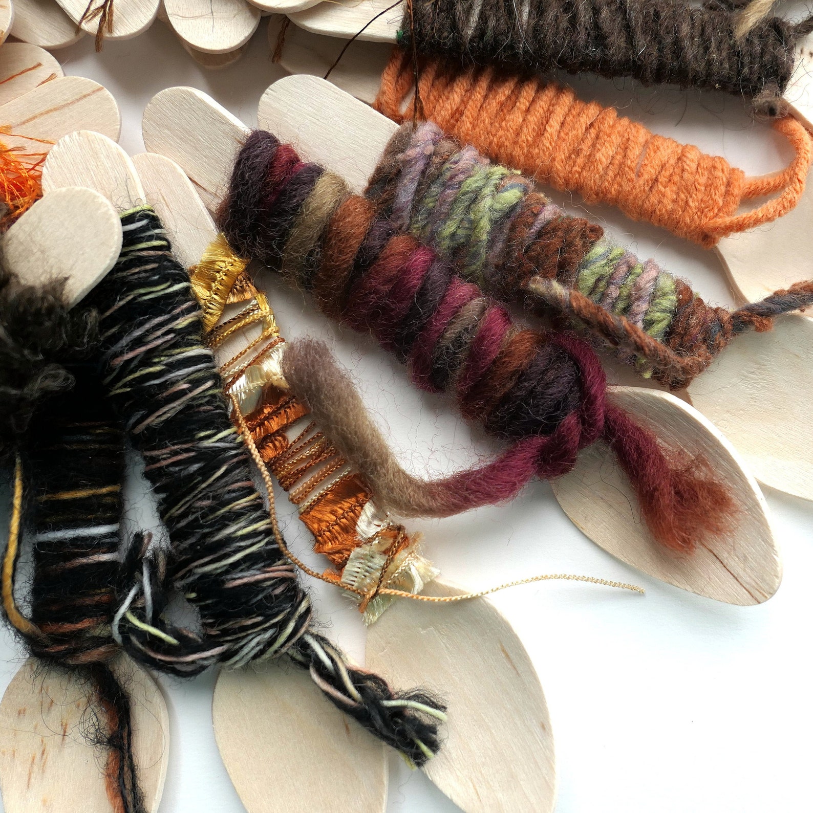 Mini Yarn Bundle. Spoonfuls of Autumn / Fall Threads in Packs | Etsy