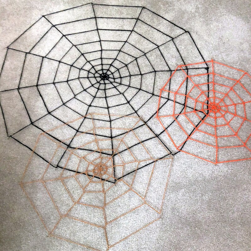 Spider Sparkly Web - Etsy UK