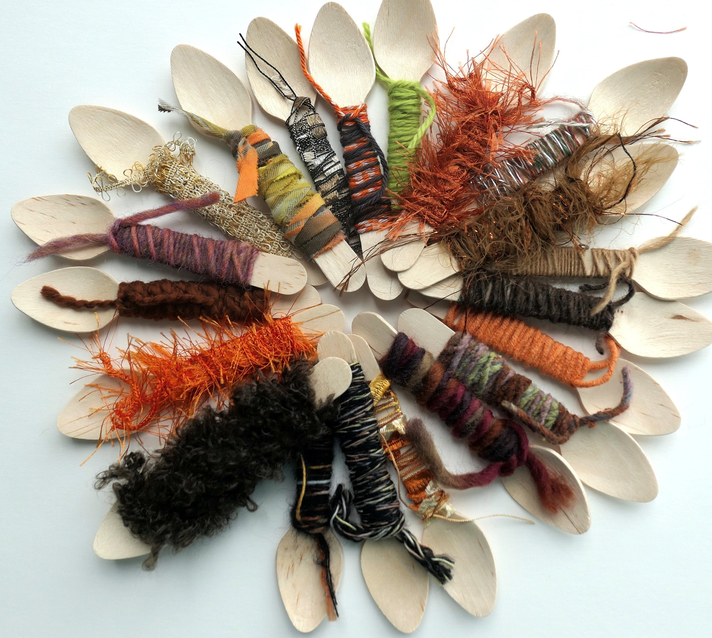 Mini Yarn Bundle. Spoonfuls of Autumn / Fall Threads in Packs - Etsy