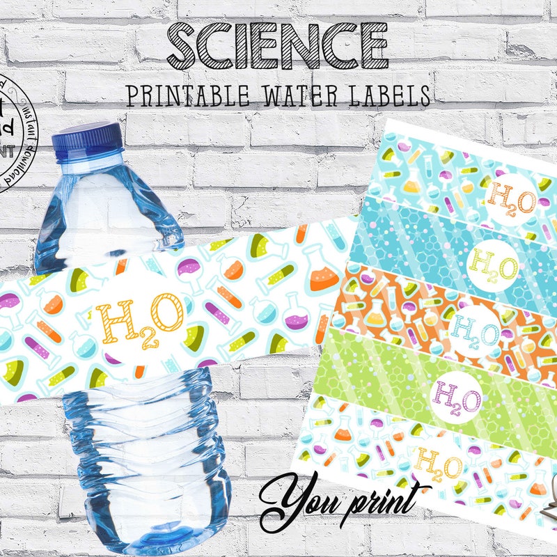 Science Labels - Etsy