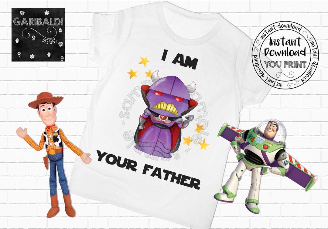 Instant Download Emperor Zurg "i Am Your Father" Iron on Transfer ...