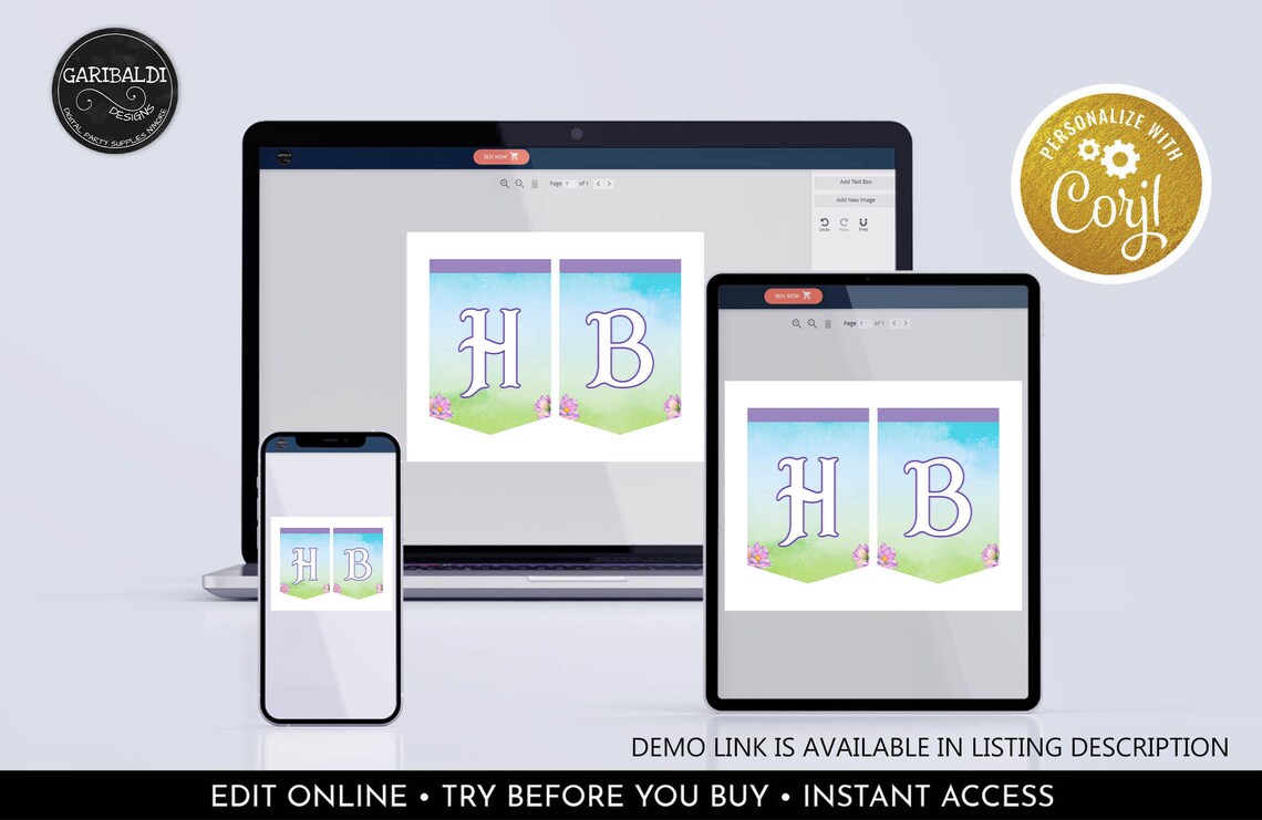 Editable Princess and the Frog Pennant Banner Printable - Etsy